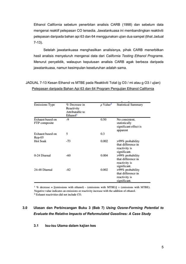 Ozone forming potential of reformulated gasoline | PDF