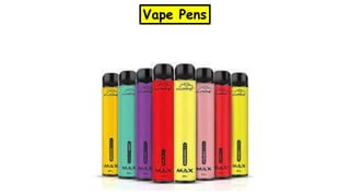 Slide mengenai vape dan rokok dalam kalanhan masyarakat | PPT