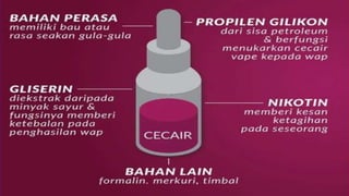 Slide mengenai vape dan rokok dalam kalanhan masyarakat | PPT