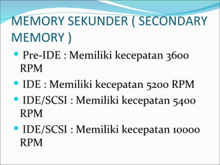 Tugas arsitektur komputer | PPT