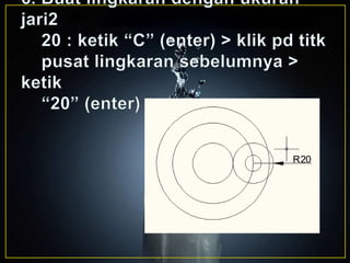 Tugas auto cad IRVAN | PPTX