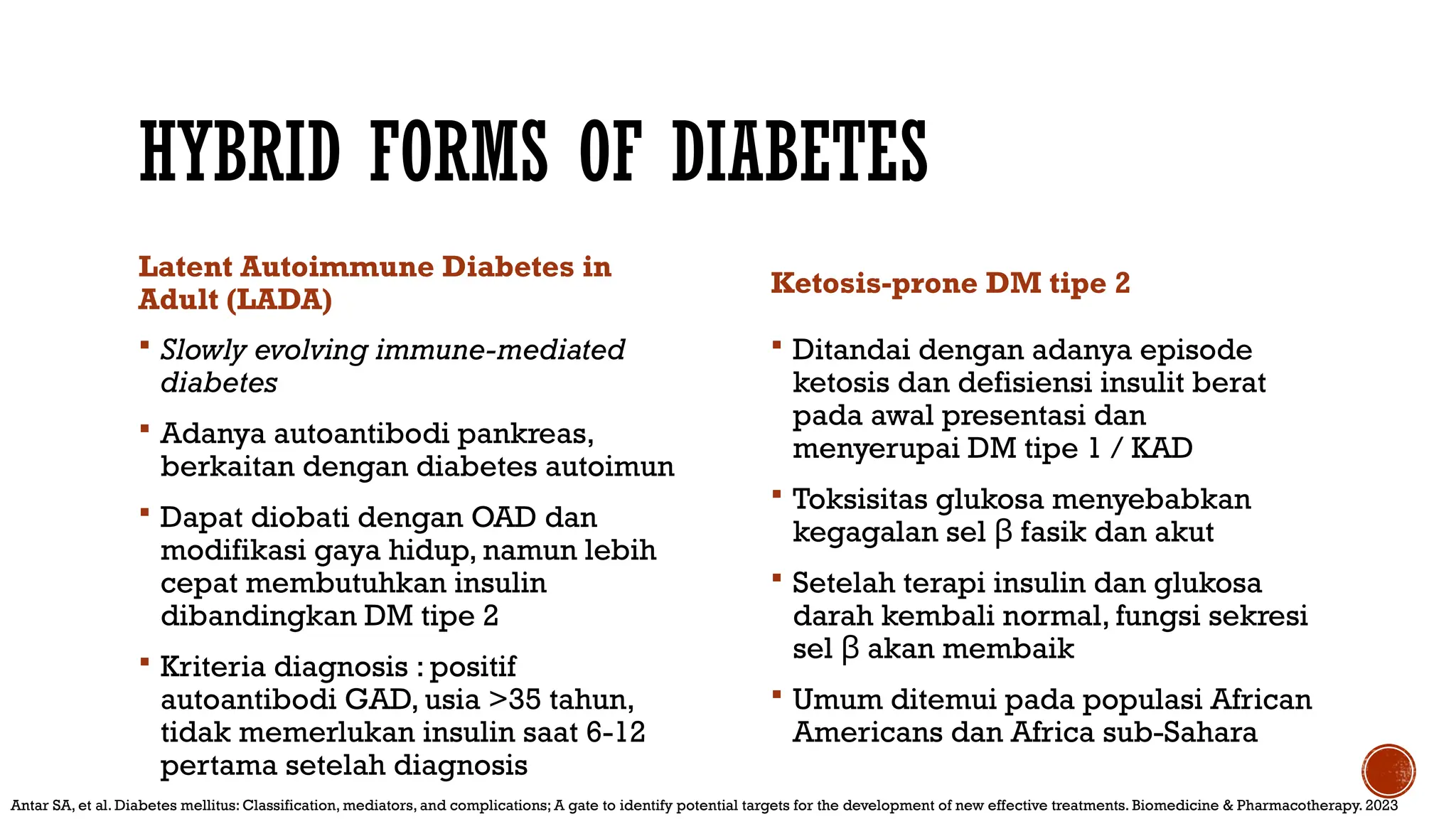 Klasifikasi diabetes mellitus DM klasifikasi | PPTX
