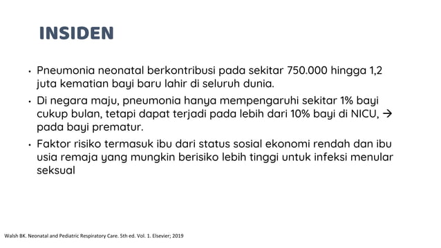 Neonatal Pneumonia in Newborn Neonatal pneumonia | PPTX