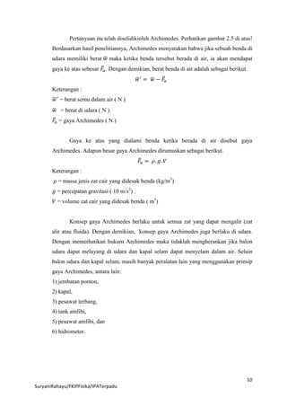 Tugas bahan ajar ipa terpadu model webbed | PDF