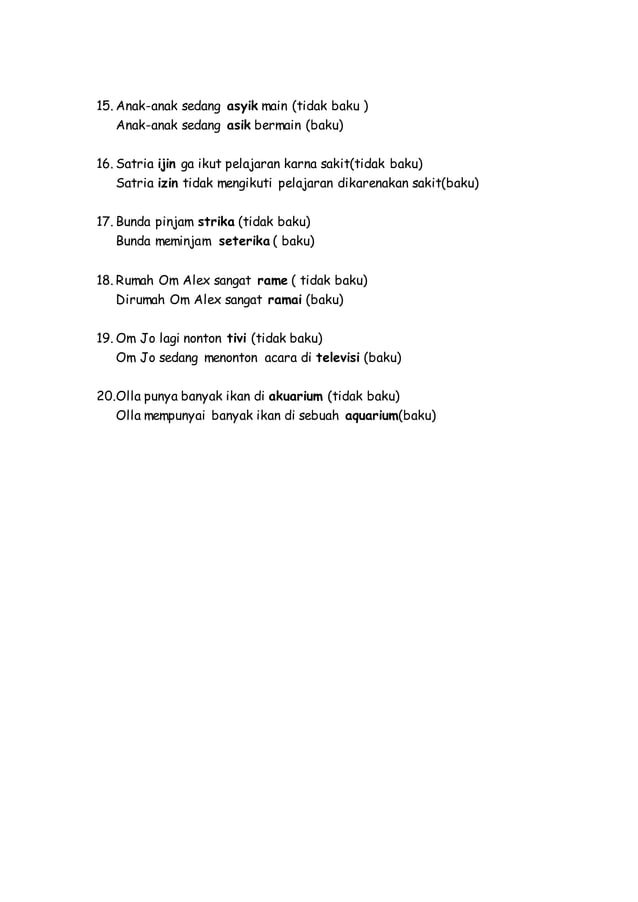 Tugas bahasa indonesia pak heri | PDF
