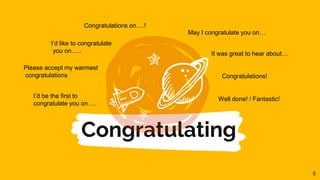 Expressions of Congratulations | PPTX