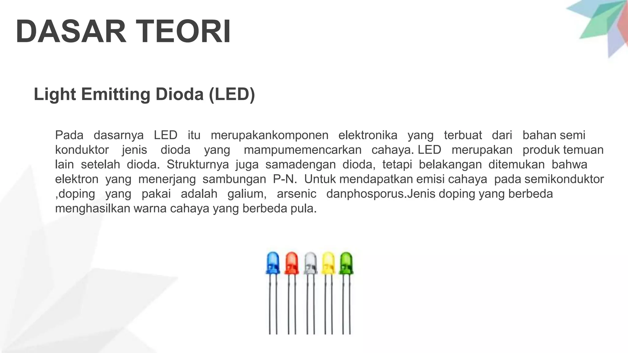 Lampu Lalu Lintas Menggunakan Atmega 16 | PPTX