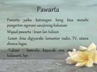 Pawarta | PPTX