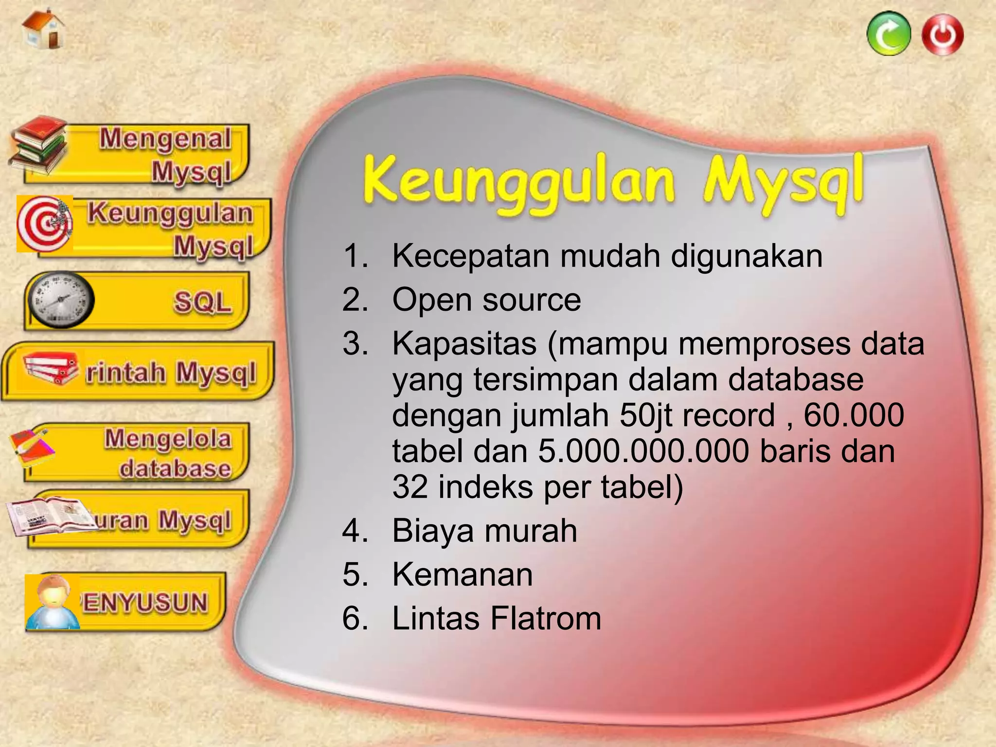Pengenalan Mysql | PPTX