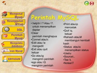 Pengenalan Mysql | PPTX