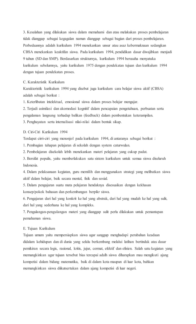 Tugas beda kbk degan k 1994 | PDF