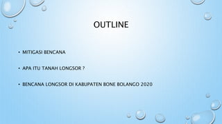 Bencana Longsor | PPTX