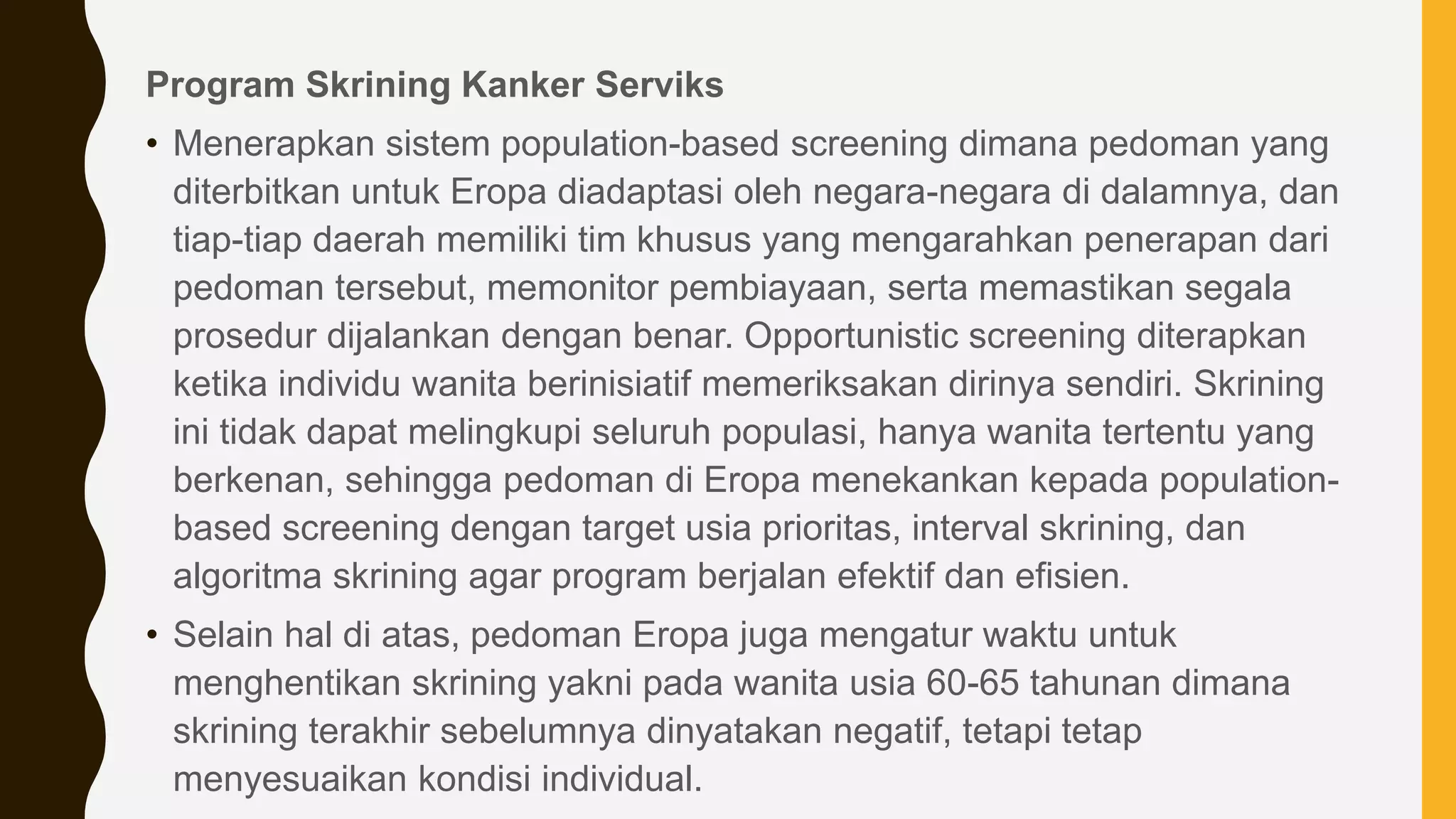 TUGAS BENCHMARKING KANKER PAYUDARA DAN KANKER LUHER RAHIM DI EROPA.ppt TUGAS BENCHMARKING KANKER PAYUDARA DAN KANKER LUHER RAHIM DI EROPA.ppt