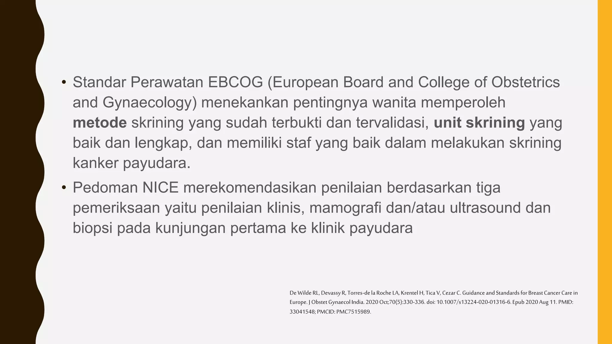 TUGAS BENCHMARKING KANKER PAYUDARA DAN KANKER LUHER RAHIM DI EROPA.ppt TUGAS BENCHMARKING KANKER PAYUDARA DAN KANKER LUHER RAHIM DI EROPA.ppt