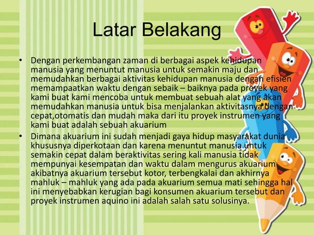 Aquino (Aquarium Berbasis Arduino Uno) | PPT