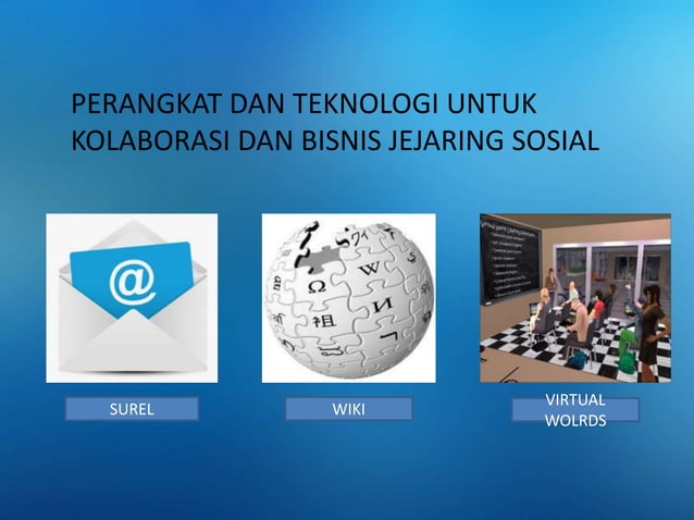 Bisnis Elektronik dan Kerjasama Global | PPT