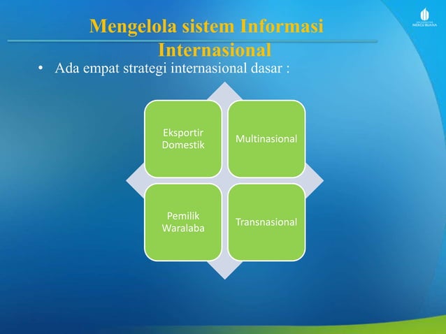 Mengelola Proyek dan Sistem Global | PPT