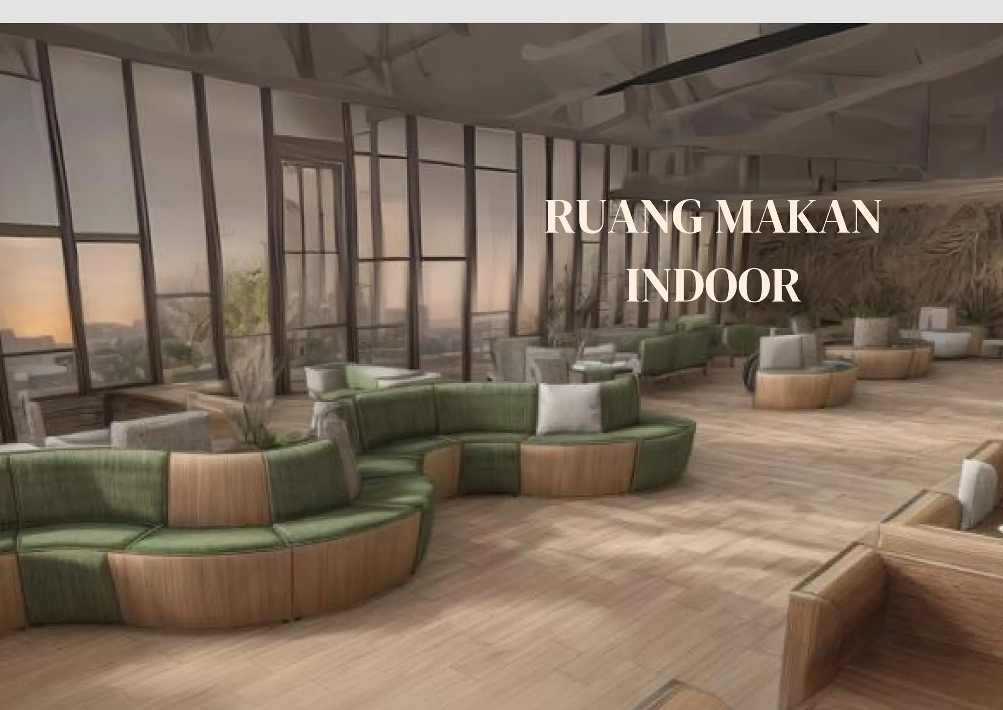 TUGAS BESAR DESAIN INTERIOR membuat cafe dan resto | PDF