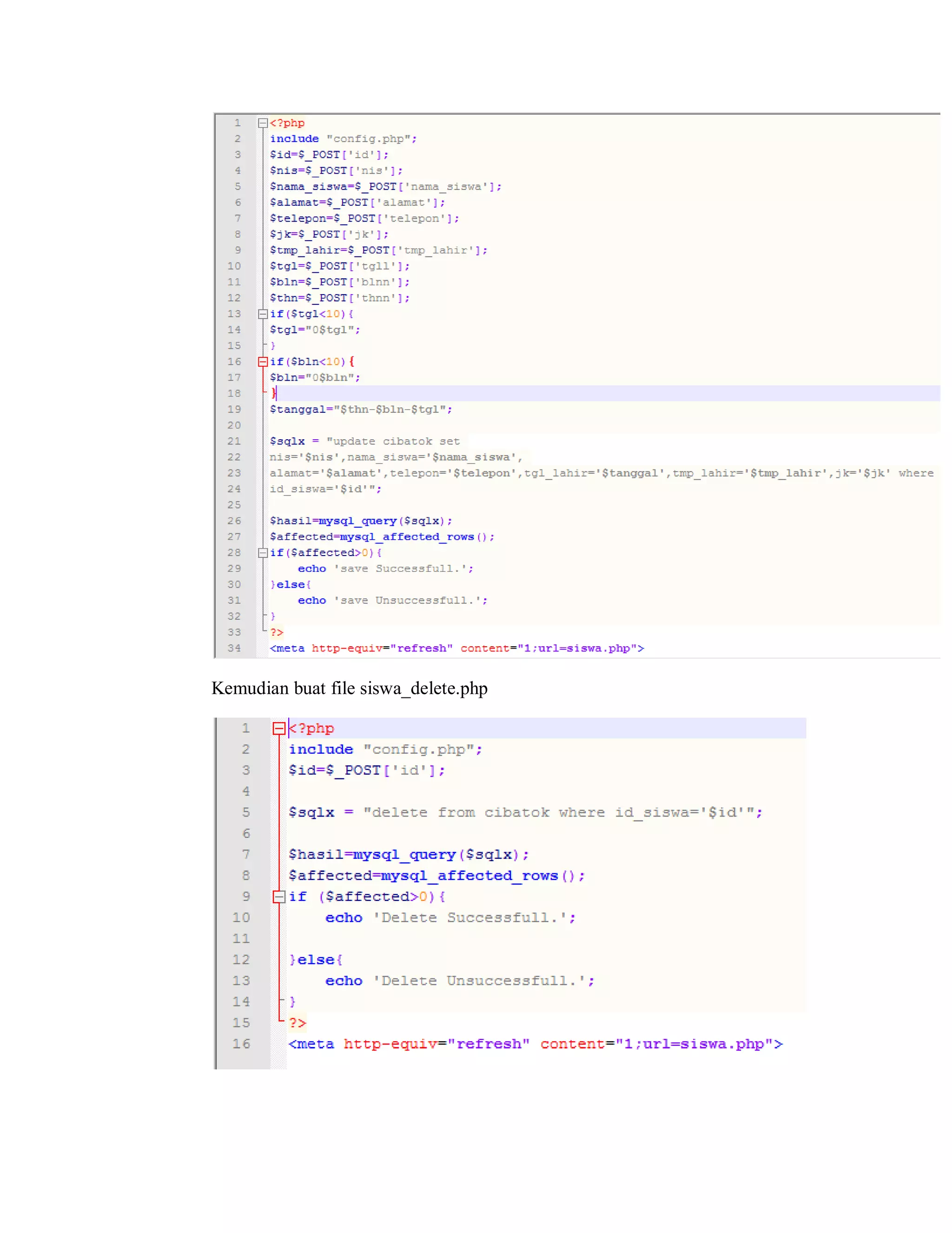 Tugas besar (pbw) web sekolah | PDF | Free Download