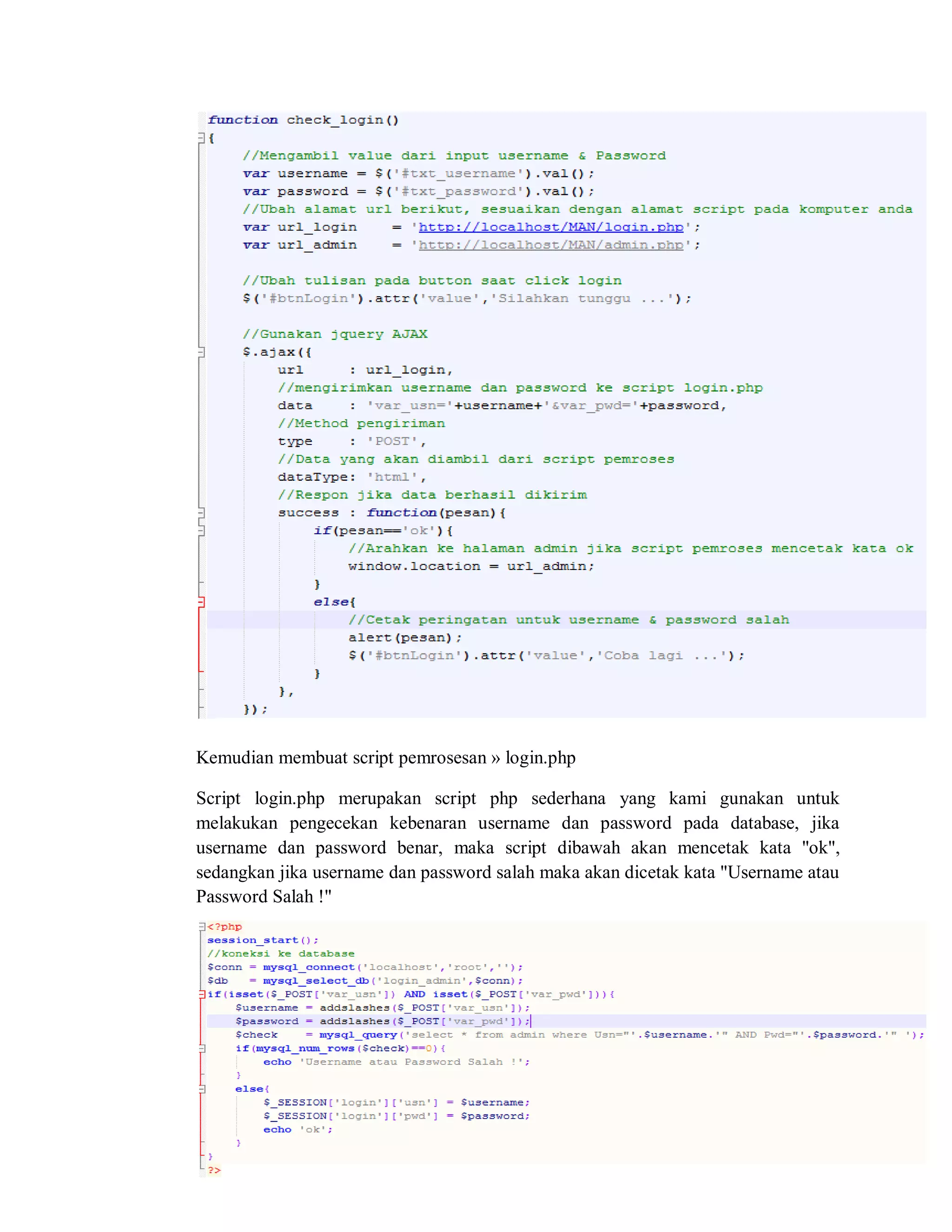 Tugas besar (pbw) web sekolah | PDF