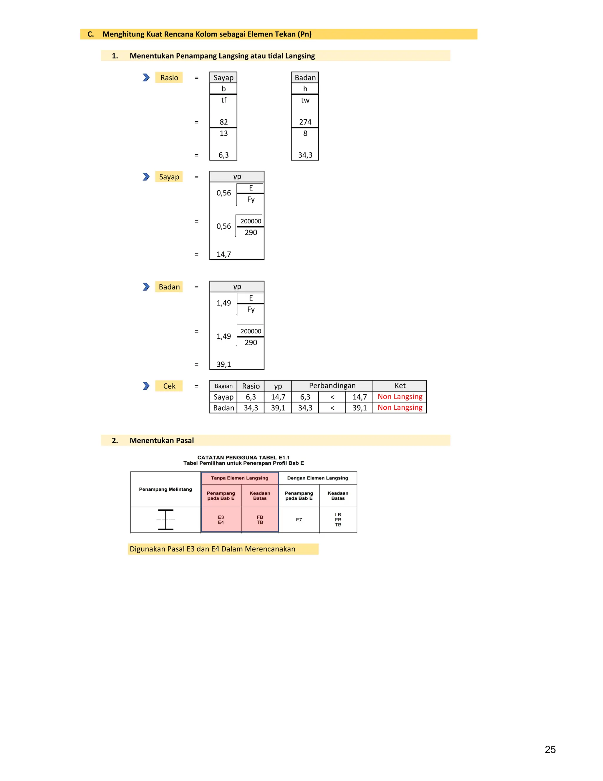 Tugas Besar Struktur Baja 2 (Perencanaan Elemen Portal Baja) | PDF