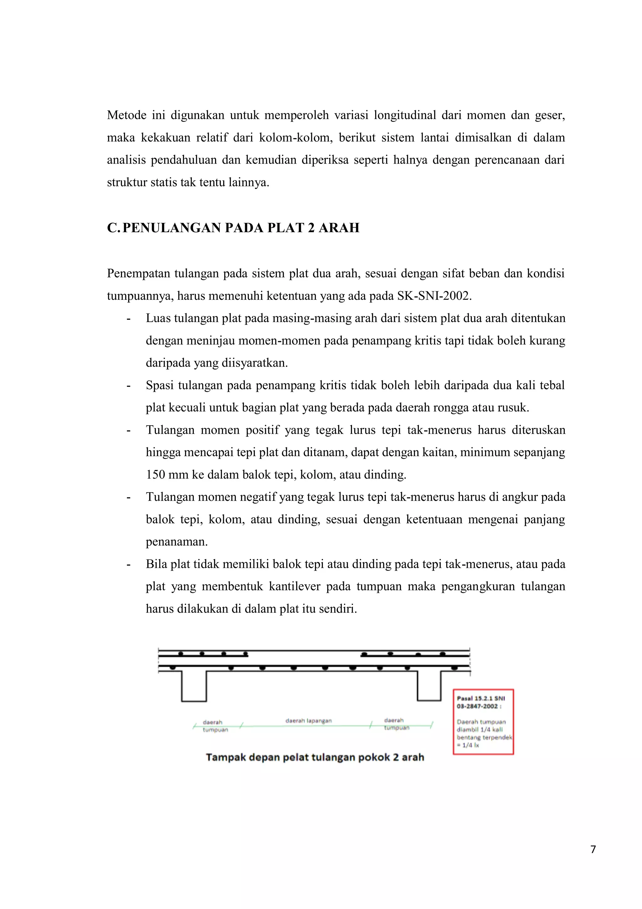 Tugas beton plat 2 arah | PDF