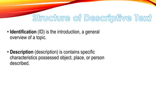 Descriptive Text | PPTX