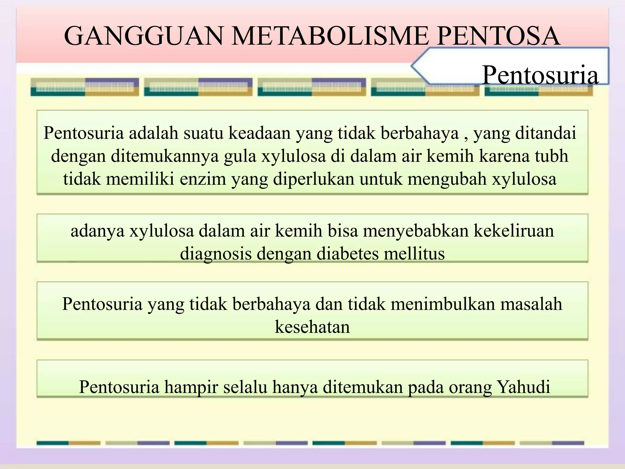Penyakit Akibat Gangguan Metabolisme Karbohidrat | PPTX