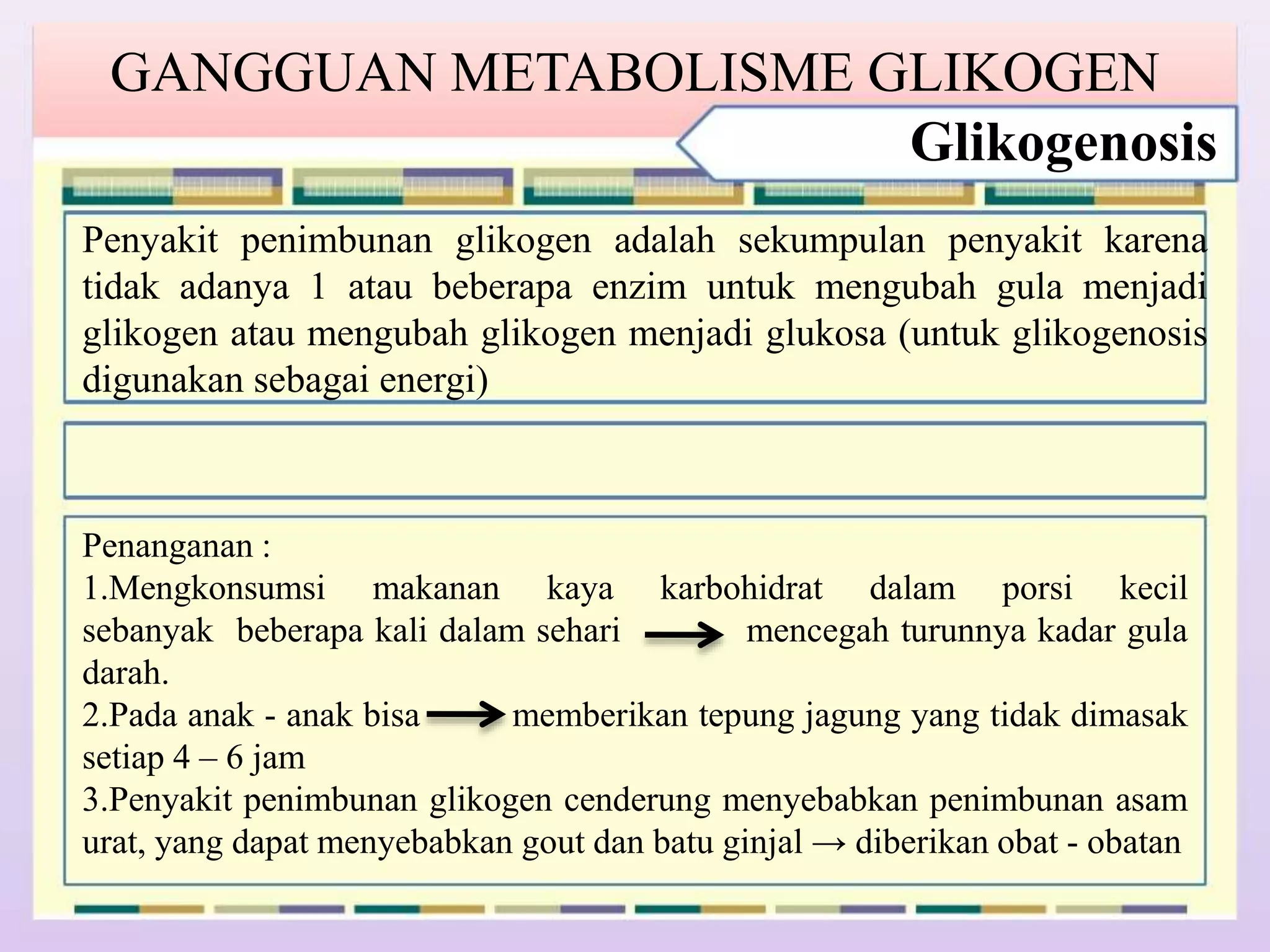 Penyakit Akibat Gangguan Metabolisme Karbohidrat | PPTX