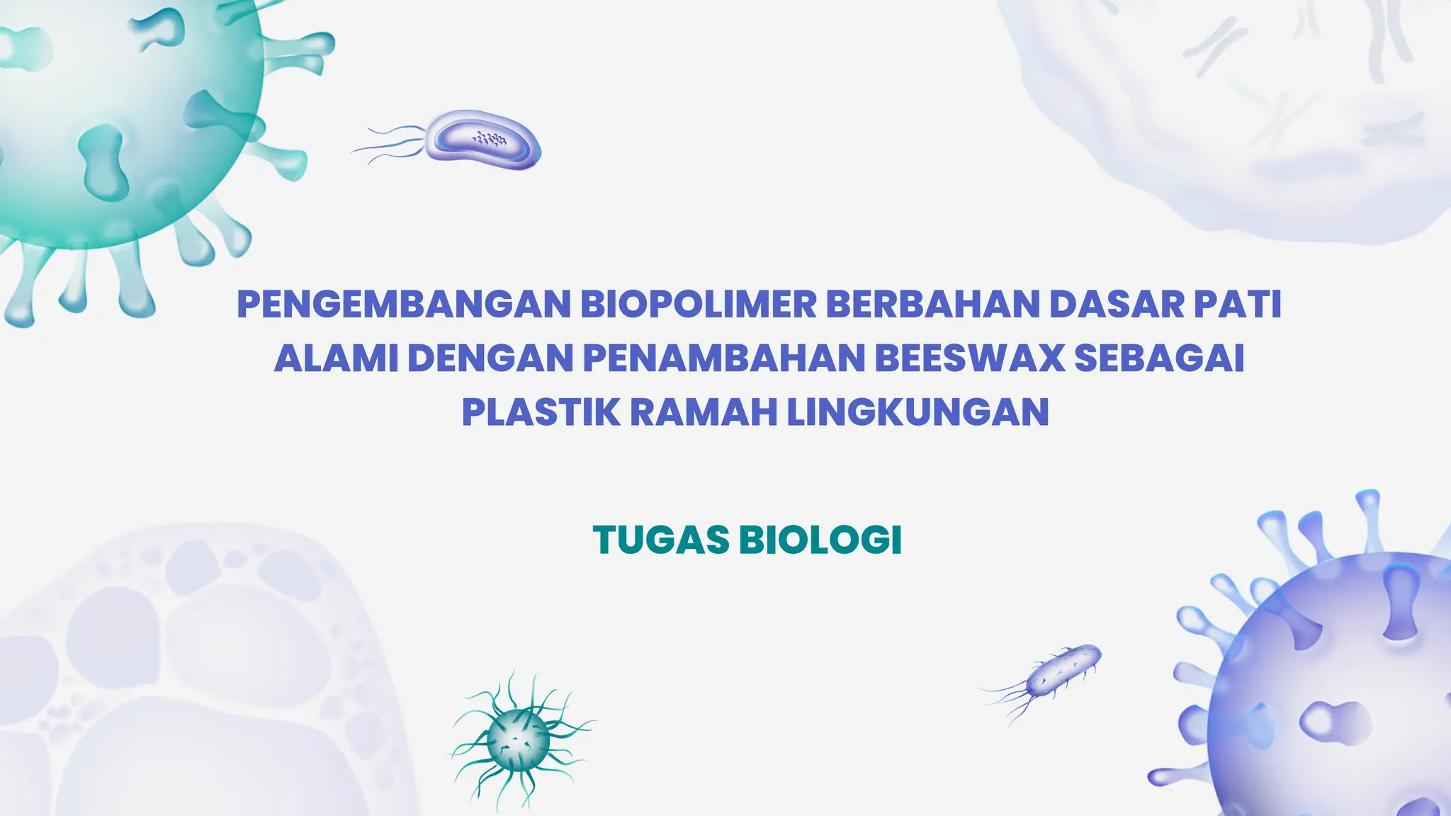 Pengembangan Biopolimer Berbahan Dasar Pati Alami | PDF