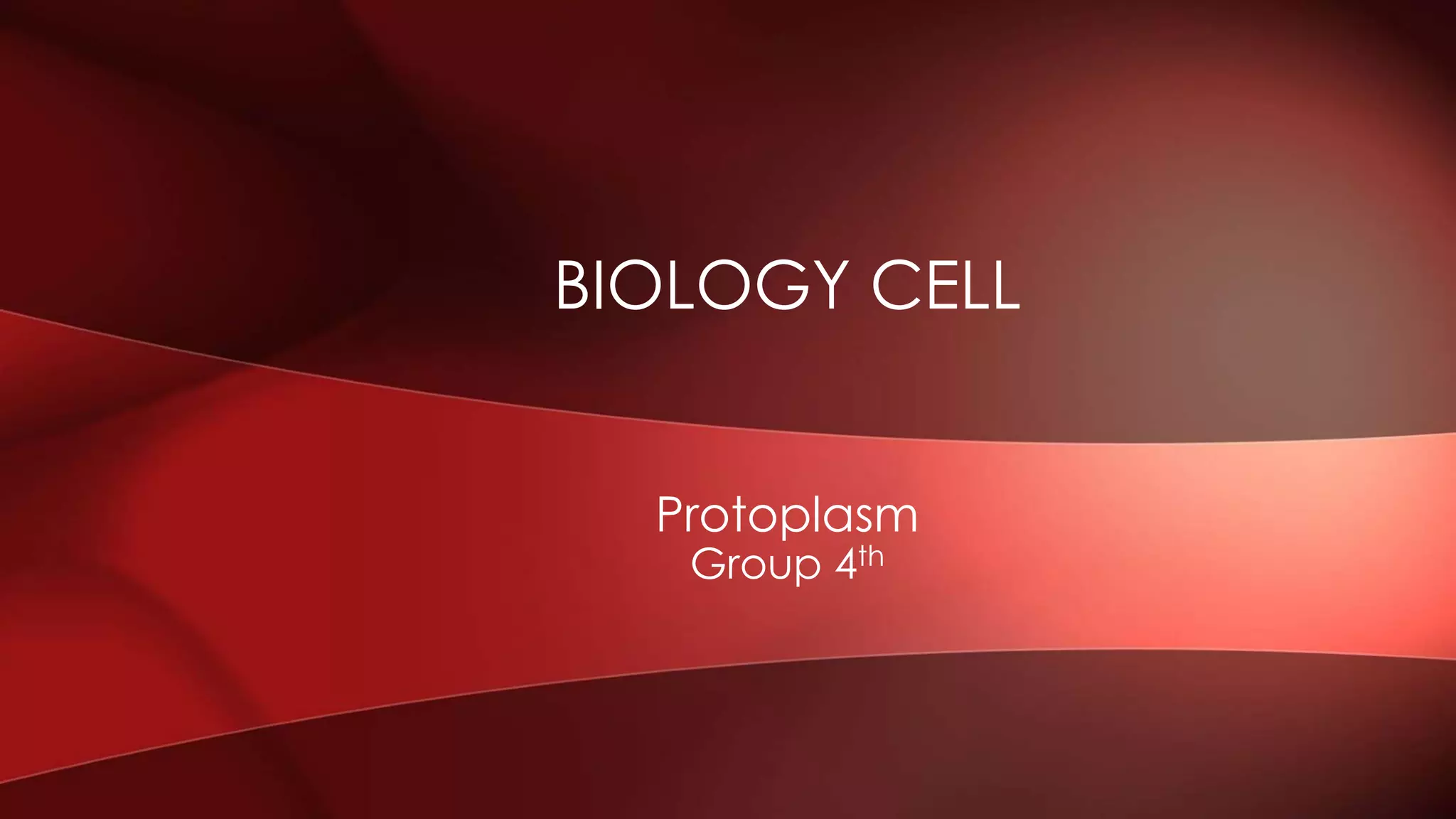 Introduction to Protoplasm | PPTX