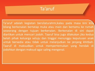 pacaran atau ta'aruf? | PPT