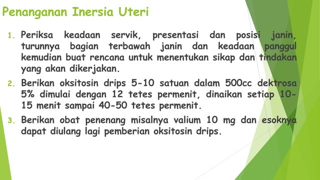 DISTOSIA KELAINAN TENAGA(HIS) | PPT | Free download