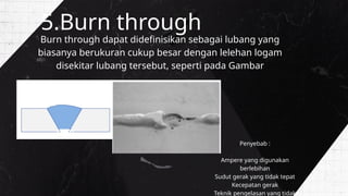 tugas cacat las welding defect secara sederhana | PPT