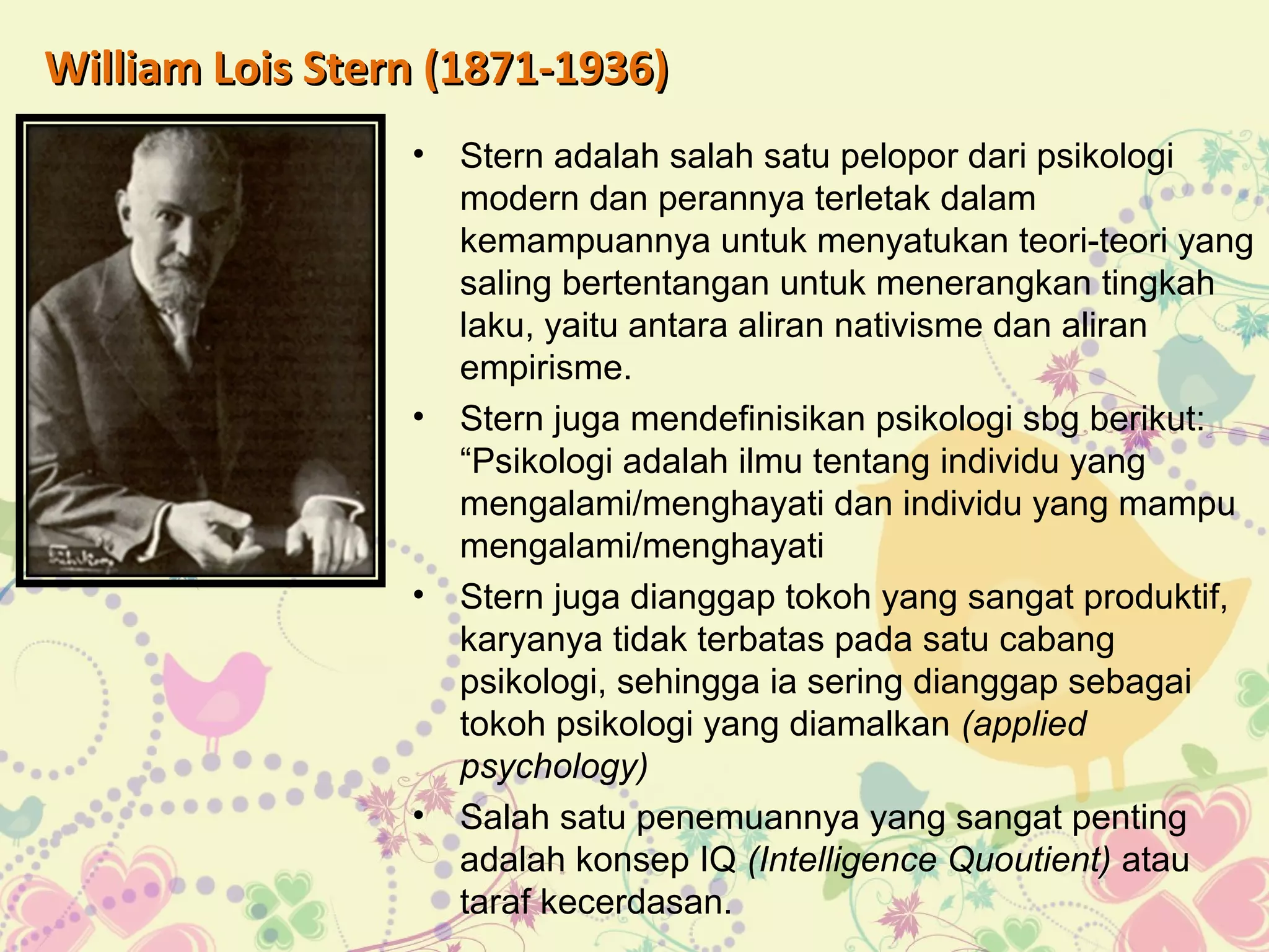 Teori Konvergensi dalam Psikologi | PPT