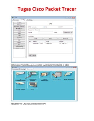 Tugas cisco paket ilham amsori | PDF
