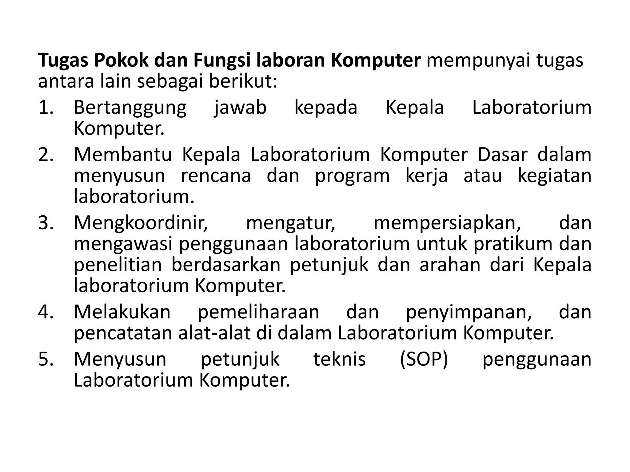 Tugas dan Fungsi Kepala Laboratorium, laboran (3).pptx