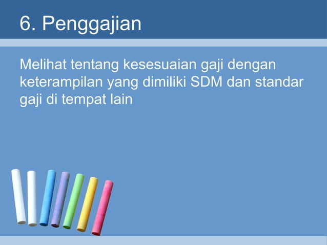 Tugas dan Wewenang MSDM | PPT