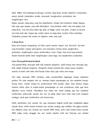 Tugas dekan penyakit dbd | DOCX