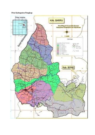 Makalah Proyeksi Penduduk Pangkep | DOCX