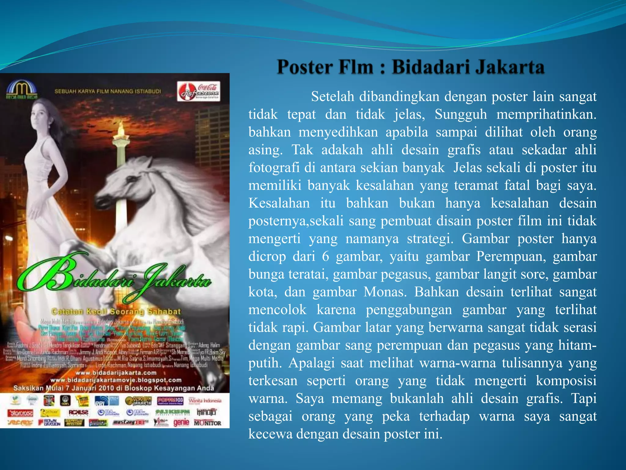 Tugas desain poster yang jelek | PPTX