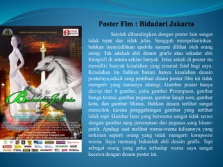 Tugas desain poster yang jelek | PPTX