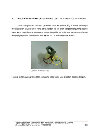 TUGAS UTS DESIGN UNTUK MANUFAKTUR & PERAKITAN DESAIN PADA PERANGKAT ...