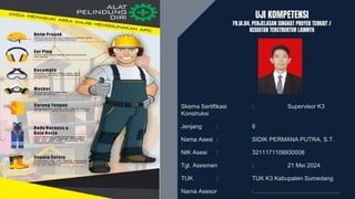 Tugas DIT Supervisor K3 - Sidik Permana Putra.pptx
