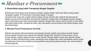 Tugas e procurement kelompok 4 | PPTX