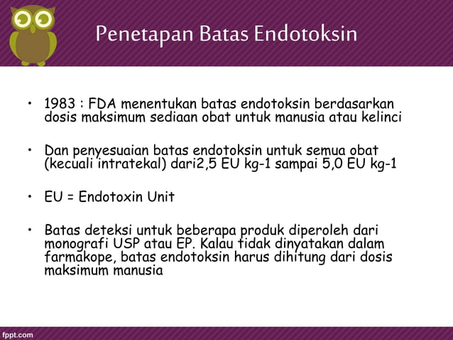 endotoksin dan pirogen | PPTX
