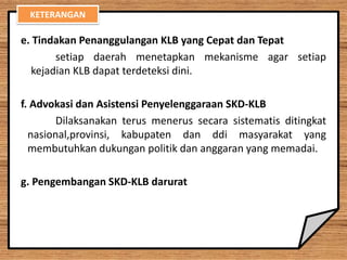 Penyelenggaraan SKD-KLB | PPTX