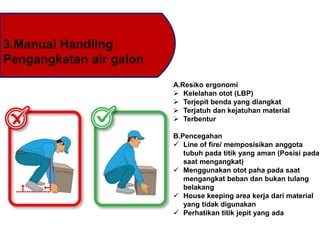 Ergonomi untuk pekerjaan kantor dan pengangkatan manual 1.pptx