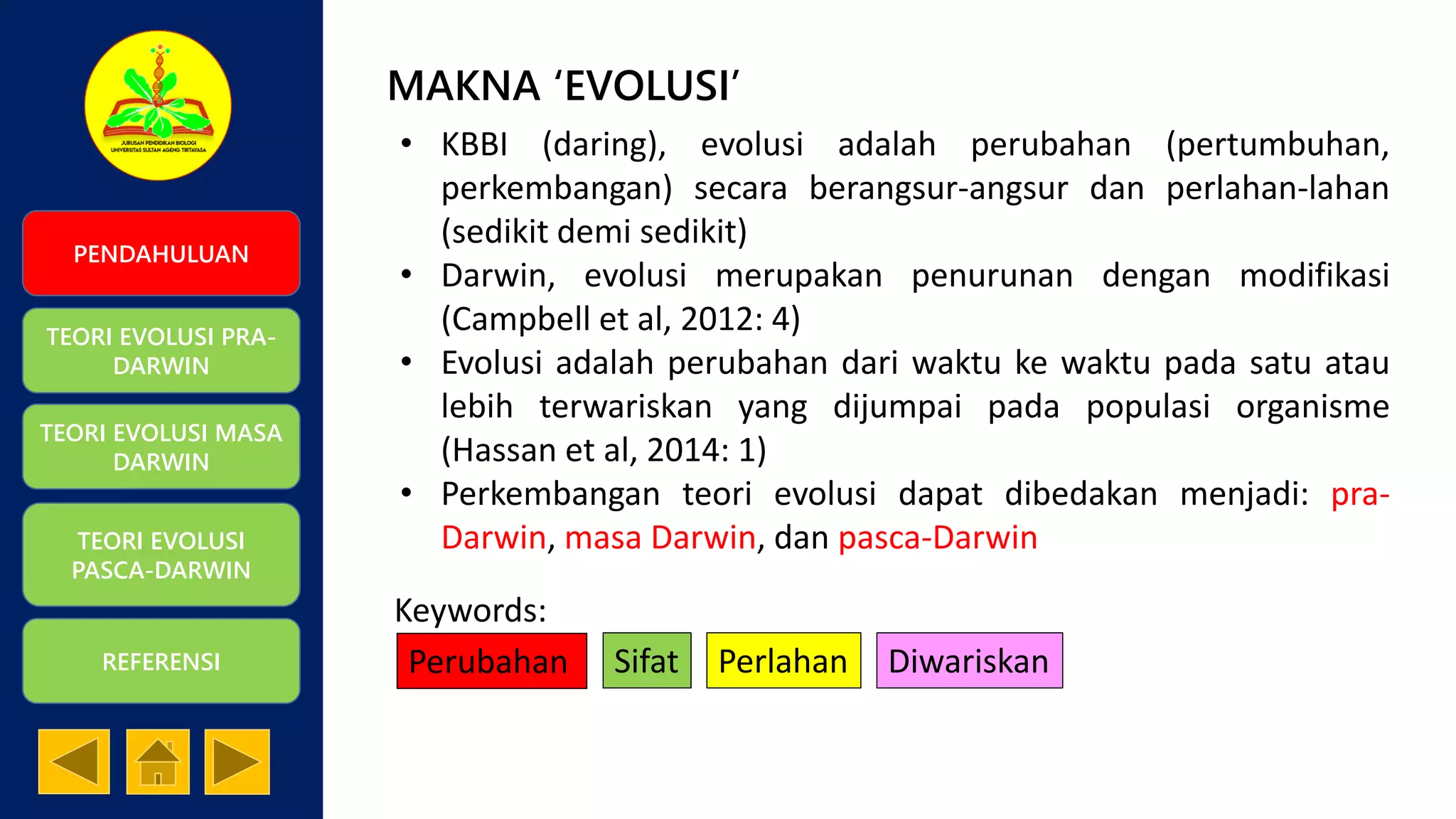 Perkembangan Teori Evolusi | PDF