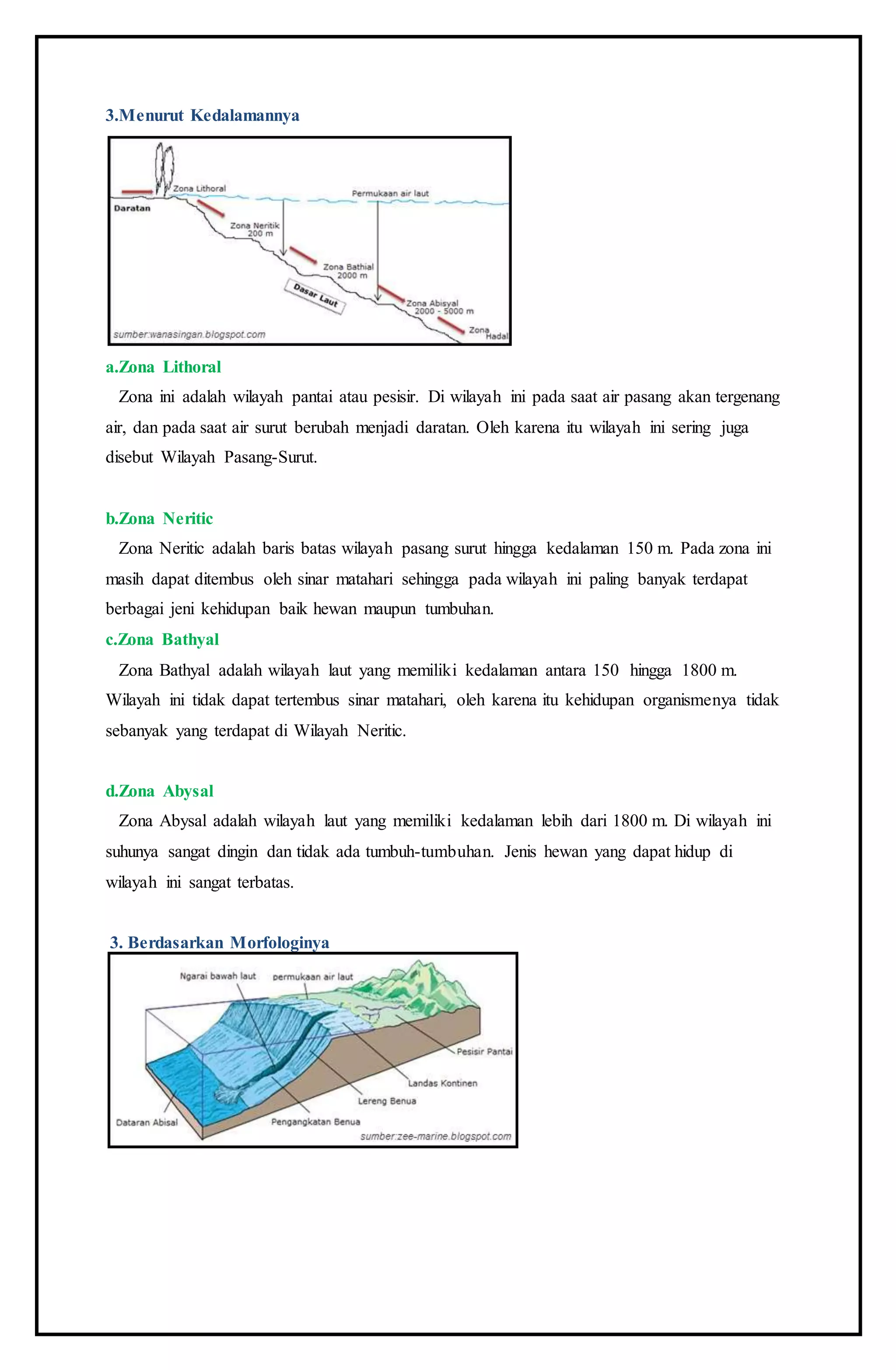 Laut berdasarkan Proses terjadinya | DOCX